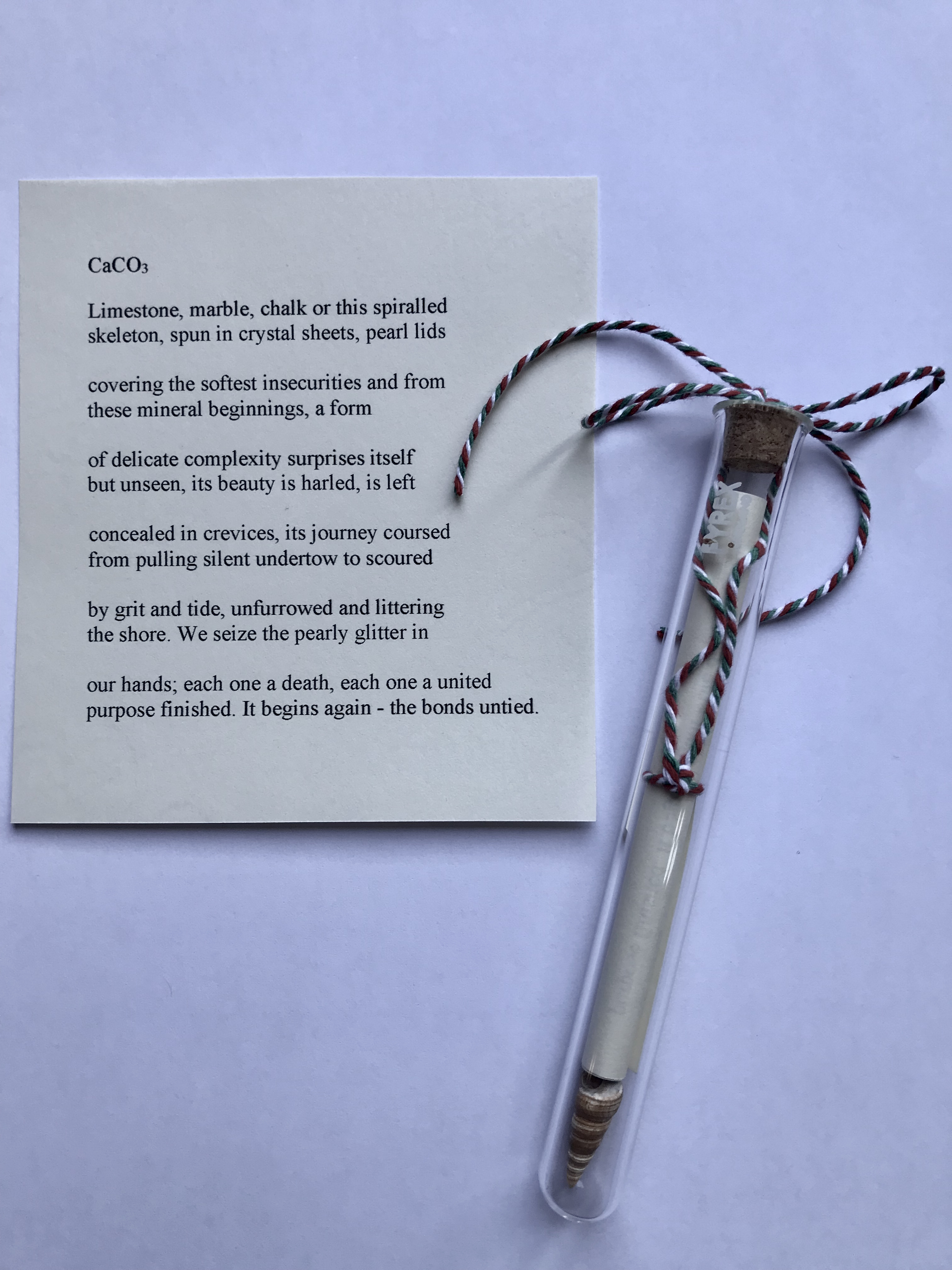 Test Tube Poem Project – Ilse Pedler Poet
